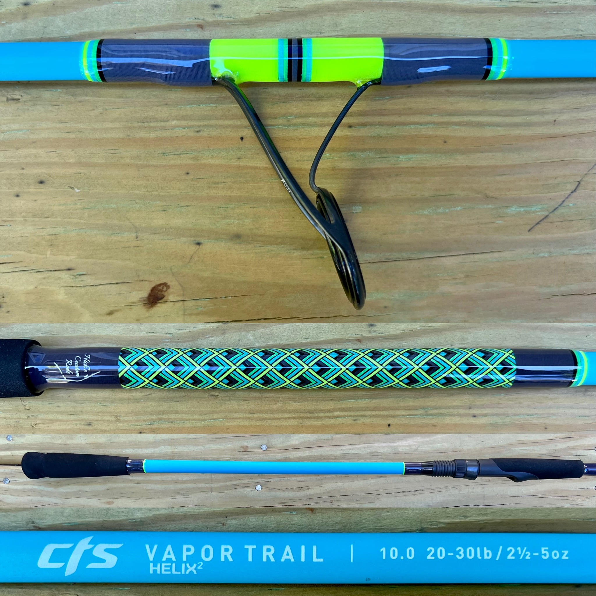 CTS Vapor Trail VT1002-2 Satin Teal