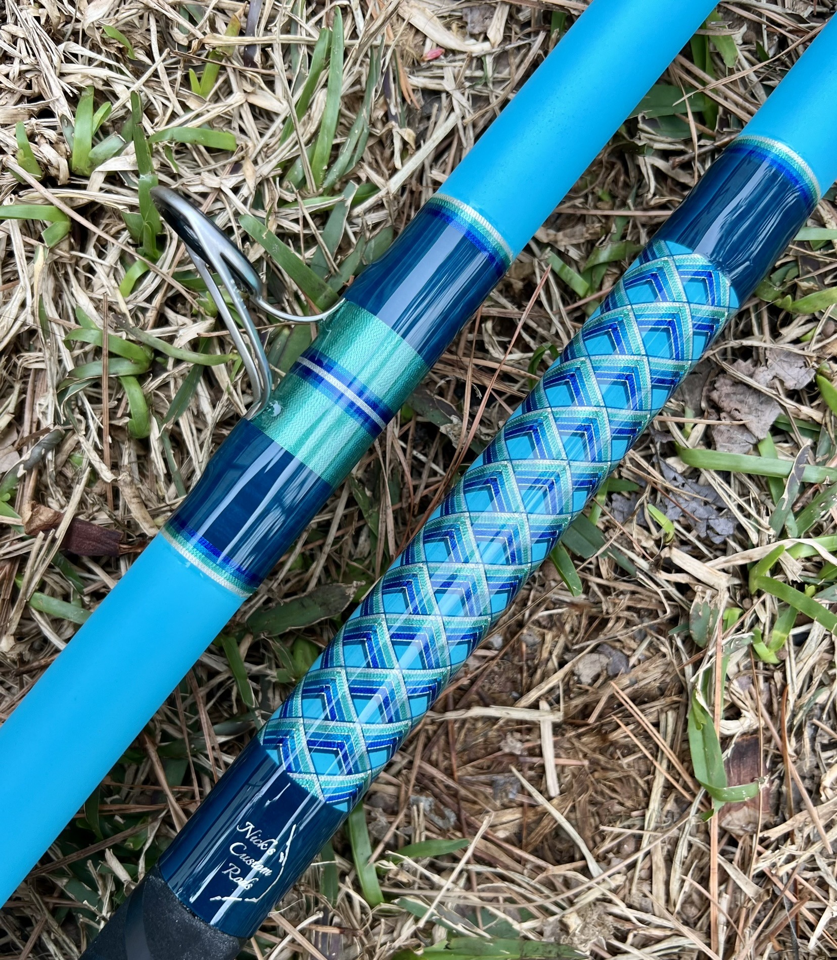 CTS SVU1304L-2 Satin Teal with Shades of Metallic Blue and Dark Teal ...