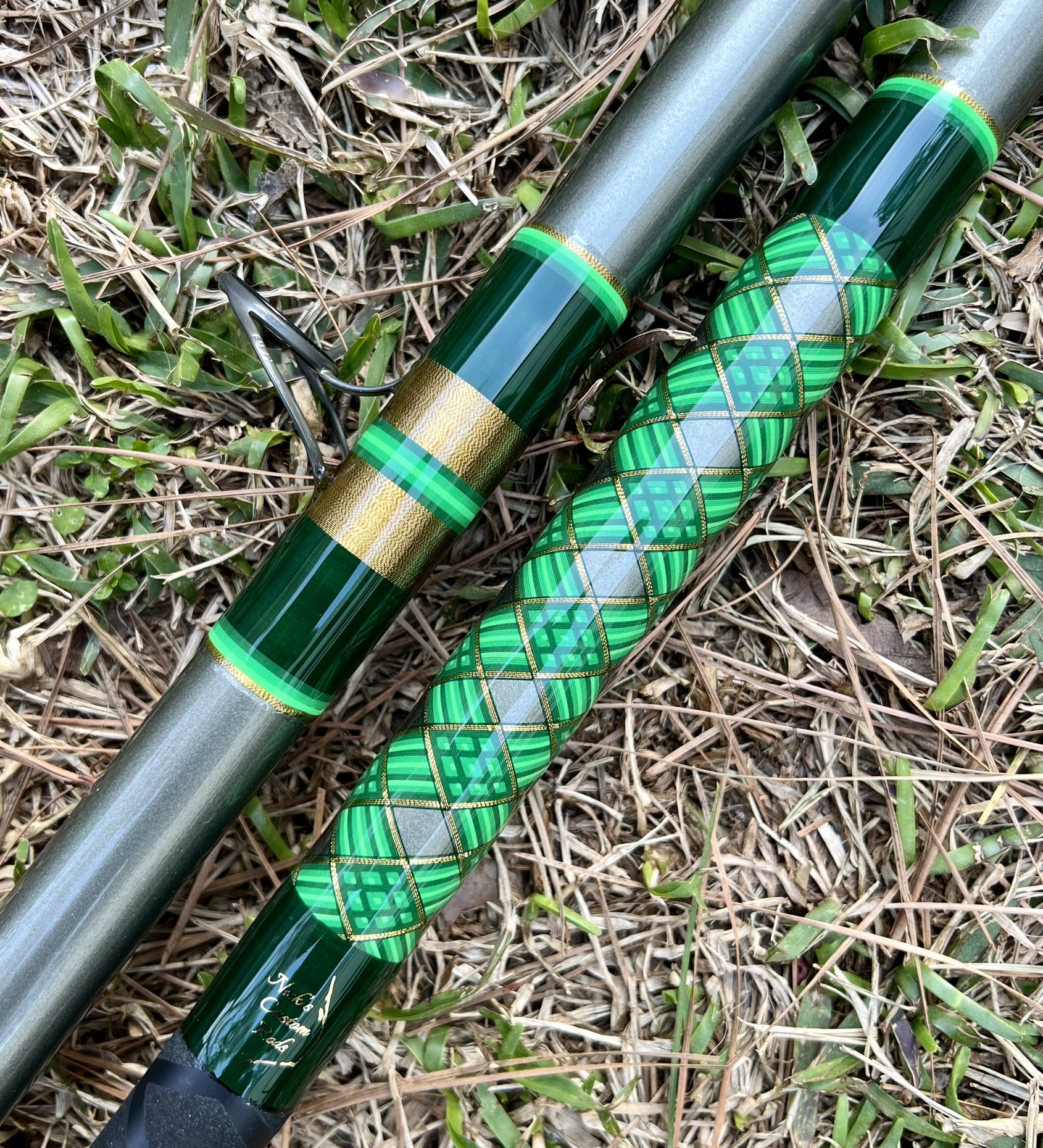 CTS SVU1305L-2 Pangea Green with Gold and Shades of Green