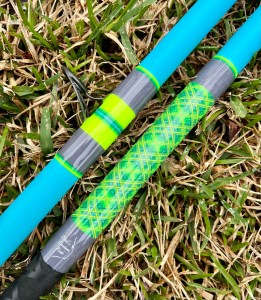 CTS SVU1305L-2 Satin Teal Built Rod For Sale - Nicks Custom Rods