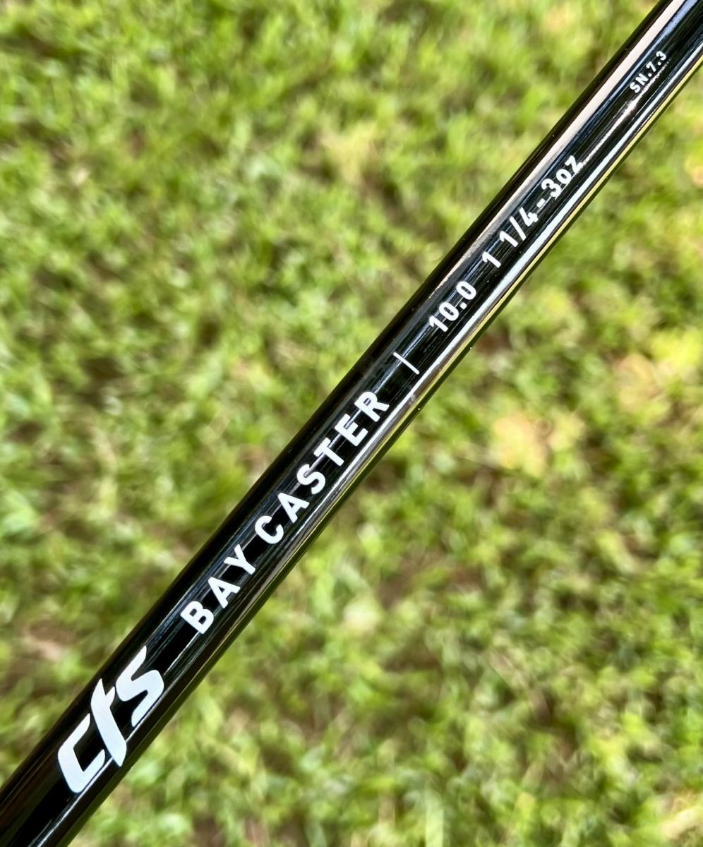 CTS Baycaster CB1002-2 Jet Black - Nicks Custom Rods